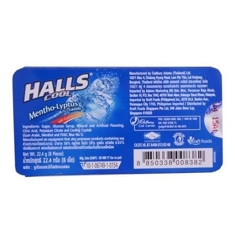 Buy Halls Menthol Candy - 22.4 gram x 20 Counts Online - Shop Food ...