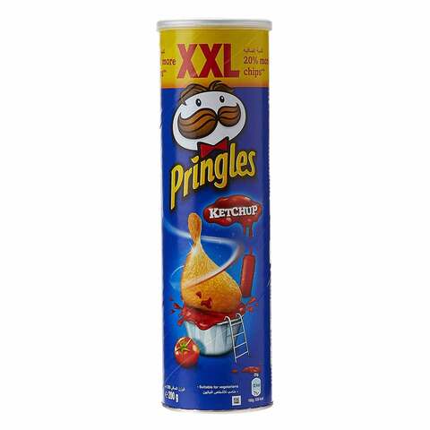 PRINGLES POTATO CHIPS KETCHUP 200G price in Kuwait | Carrefour Kuwait ...