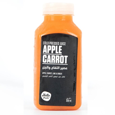 Hello Fruits Apple Carrot Juice 330ml price in UAE | Carrefour UAE ...