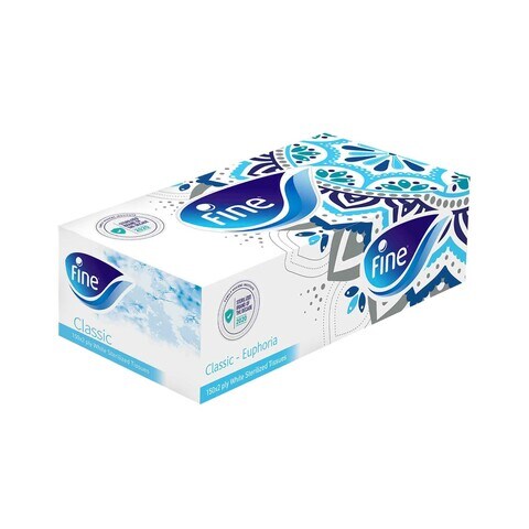 Fine Classic Sterilized Facial Tissues 2 Ply 150 Sheets 1 PCS price in ...