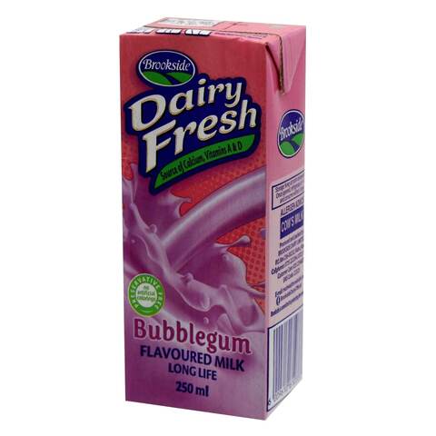 Brookside Dairy Fresh Long Life Uht Bubblegum Flavoured Milk Drink ...