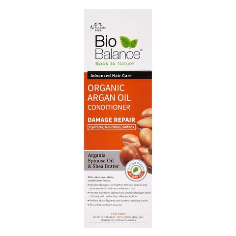 Buy Bio Balance Organic Argan Oil Conditioner 330ml Online - Carrefour ...