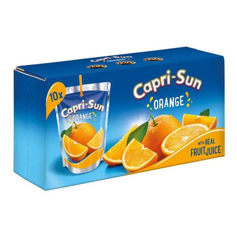 Capri Sun Drink Orange 200ml 10 Pieces price in Saudi Arabia ...