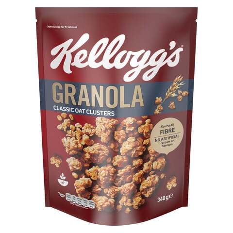 Kelloggs Classic Oat Clusters Granola 340g price in UAE | Carrefour UAE ...