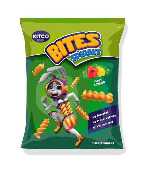 Kitco Paprika Spiralz Potato Snacks 30g price in Kuwait | Carrefour ...