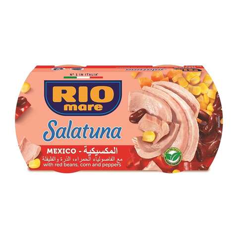Rio Mare Salatuna Mexico Recipe Vegetables Salad (2x160g) price in ...