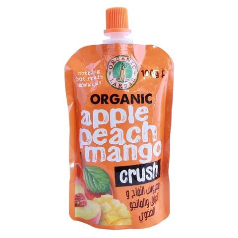 Organic Larder Apple Peach Mango Crush 100g price in UAE | Carrefour ...