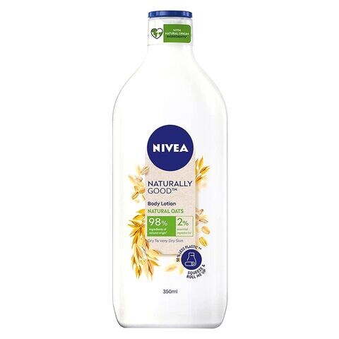 NIVEA Naturally Good Body Lotion With Natural Oat And Nourishment 350ml ...