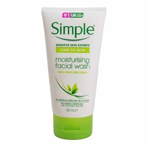 Buy SIMPLE MOISTURISING FACE WASH 150ML Online - Carrefour Kenya