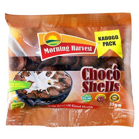 Buy Morning Harvest Chocolate Sea Shells Cereal 35g Online - Carrefour ...