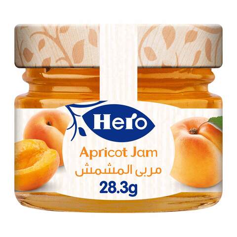 Hero Apricot Jam Mini Jar - 28.3 gm price in Egypt | Carrefour Egypt ...