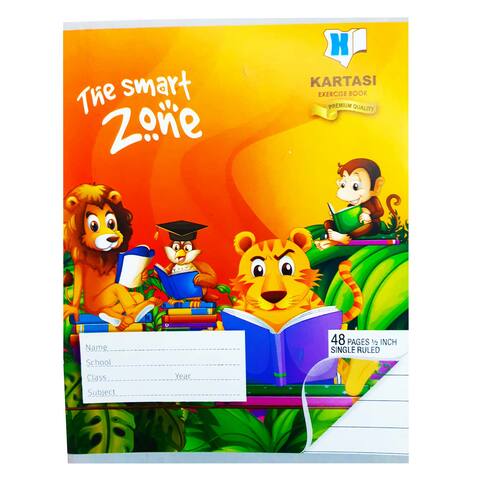 Buy KARTASI EX.BOOK A5 48P 1/2" RULED Online - Carrefour Kenya