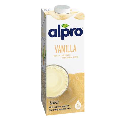Alpro Vanilla Flavour Soya Milk 1L (Organic) price in Saudi Arabia ...