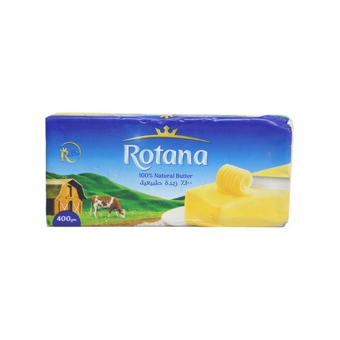 سعر روتانا زبدة طبيعية - 400 جرام فى مصر | كارفور مصر | سوبر ماركت كان بكام