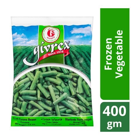 Buy Givrex Frozen Chopped Green Beans - 400 Gram Online - Shop Frozen ...