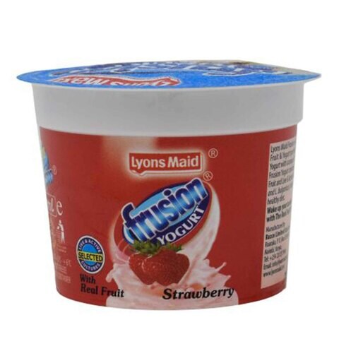 Buy Lyons Maid Frusion Strawberry Yogurt 100ml Online - Carrefour Kenya