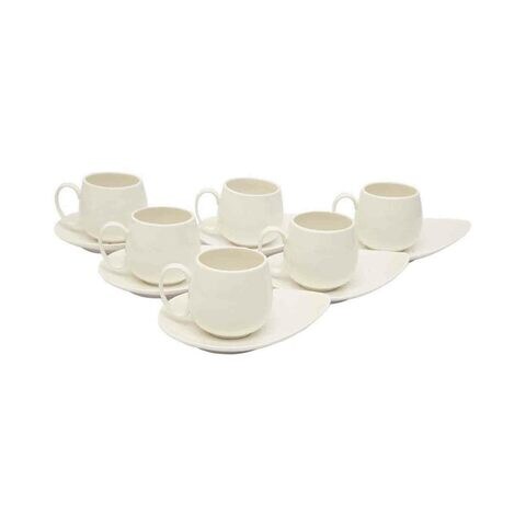 Shallow Tea Cup Saucer 200ml price in UAE | Carrefour UAE | supermarket ...