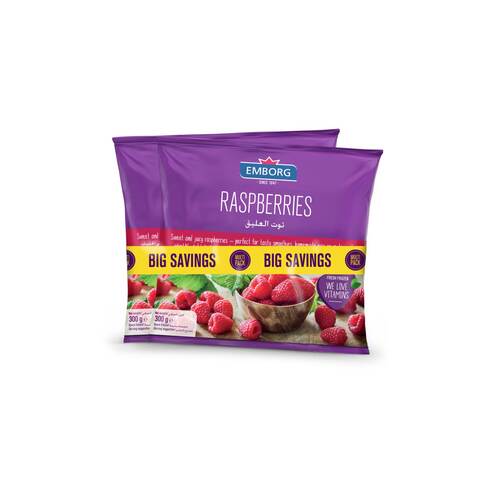 سعر Emborg Raspberries 300g Pack of 2 فى الامارات | كارفور الامارات ...