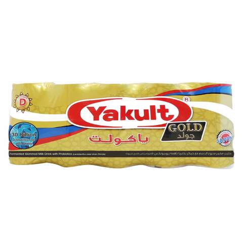 Yakult Gold Milk Drink 80ml Pack of 5 price in UAE | Carrefour UAE ...