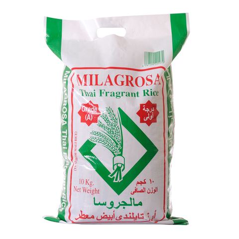 Milagrosa thai jasmine rice 10 Kg price in Saudi Arabia | Carrefour ...