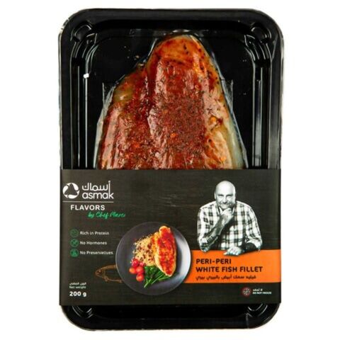 Asmak Flavors Peri Peri White Fish Fillet 200g price in UAE | Carrefour ...
