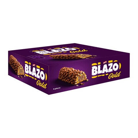 Blazo Gold Chocolate - 6 Pieces Online | Carrefour Egypt