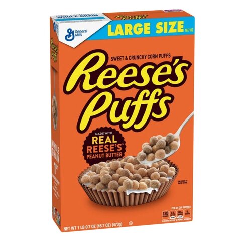 Reese’s Peanut Butter Sweet And Crunchy Corn Puffs 437g price in Kuwait ...