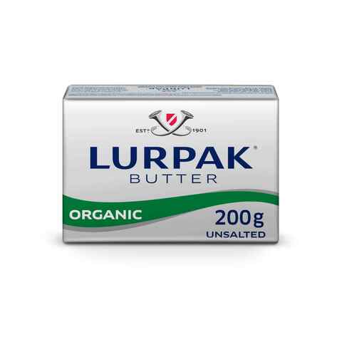 Lurpak Organic Butter Block Unsalted 200g price in UAE | Carrefour UAE ...