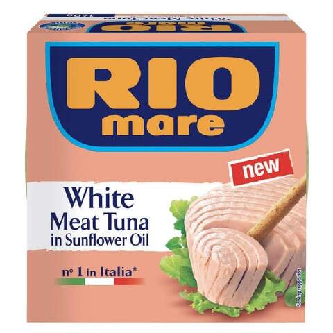تسوق ريو ماري تونة بيضاء في زيت عباد الشمس 160 غرام أون لاين - كارفور الإمارات
