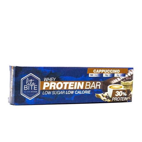 Lite Bite Cappuccino Protein Bar - 70 gram price in Egypt | Carrefour Egypt | supermarket kanbkam