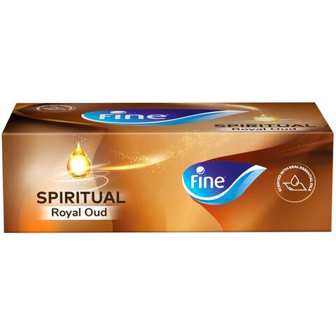Fine 2 Ply Silver Oud Facial Tissue 120 Sheets 1 PCS price in UAE ...