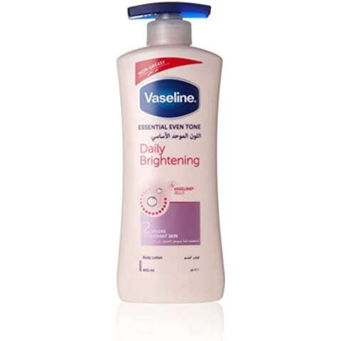 Vaseline Essential Even Tone Uv Lightening Body Lotion Pink 400ml price ...