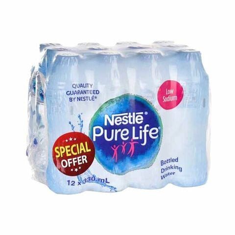 Nestle Pure Life Drinking Water 330ml Pack of 12 price in UAE ...