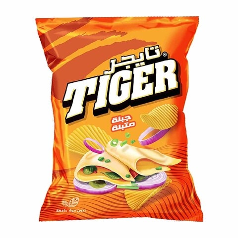 Tiger Spiced Cheese Potato Chips 126g price in Egypt | Carrefour Egypt ...