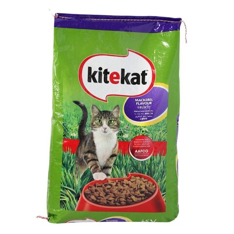 Kitekat Mackerel Dry Cat Food 7kg price in Kuwait | Carrefour Kuwait ...
