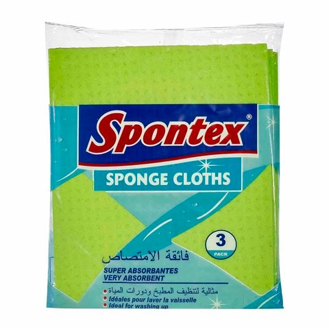 Spontex Sponge Cloth - 3 Pieces price in Egypt | Carrefour Egypt ...