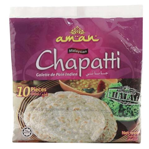 Aman Malaysian Chapatti Value Pack 40g x 10 Piece price in Kuwait ...