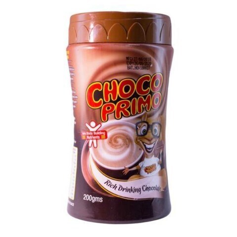 Buy Choco Primo Rich Drinking Chocolate Powder 200g Online - Carrefour ...