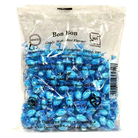 Minoo Bon O Bon Mint Candy 800g price in UAE | Carrefour UAE ...