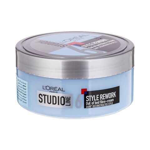 LOreal Paris Studio Line 6 Style Rework Out of Bed Fiber Cream 150ml ...