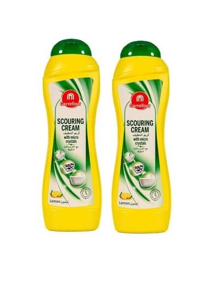 CRF SCOURING CREAM LEMON 750MLX2 price in Kuwait | Carrefour Kuwait ...