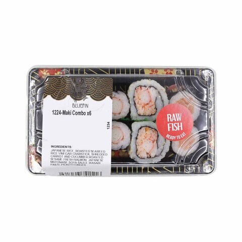 Bluefin Maki Combo Box 6 Count price in UAE | Carrefour UAE ...