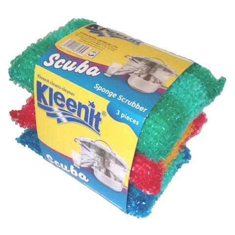 Buy Kleenit Scuba Sponge Scrubber Pack of 3 Online - Carrefour Kenya