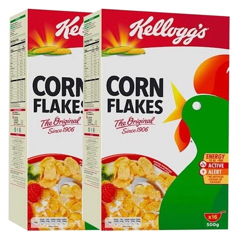 KELLOGGS CORN FLAKES 500GX2 price in Kuwait | Carrefour Kuwait ...