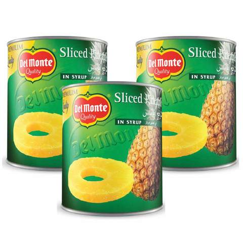 Del Monte Pine Apple Slices In Syrup 567g Pack of 3 price in UAE ...