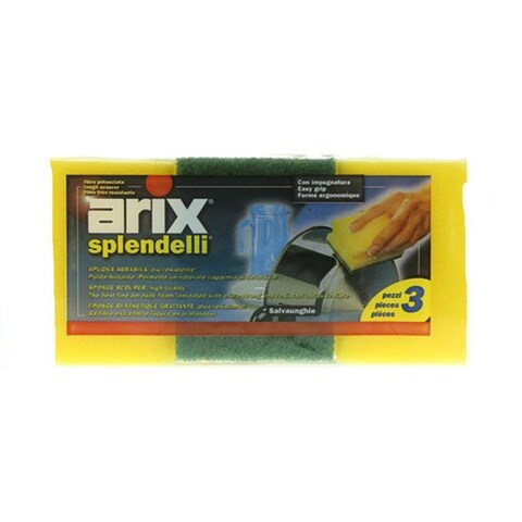 Buy Arix Easy Grip Heavy Duty Sponge 3 Pieces Online - Shop Cleaning ...