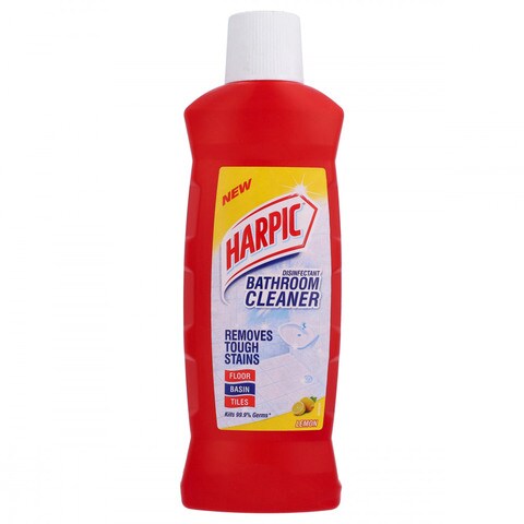 Buy Harpic Disinfectant Bathroom Cleaner Lemon 500 ml Online | Carrefour Pakistan