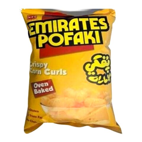 NFI Emirates Pofaki Oven Baked Crispy Corn Curls 80g price in UAE ...