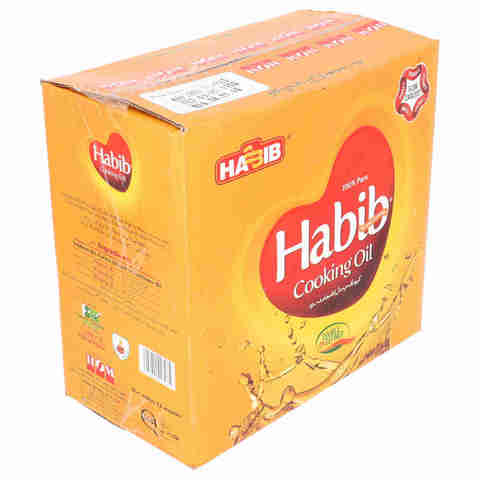 Buy Habib Cooking Oil Double Refined 1 Litre x 5 Online | Carrefour ...