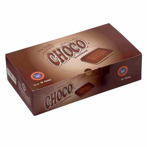 KFMB Chocolate Sandwich Biscuits 15g x Pack of 18 price in Kuwait ...